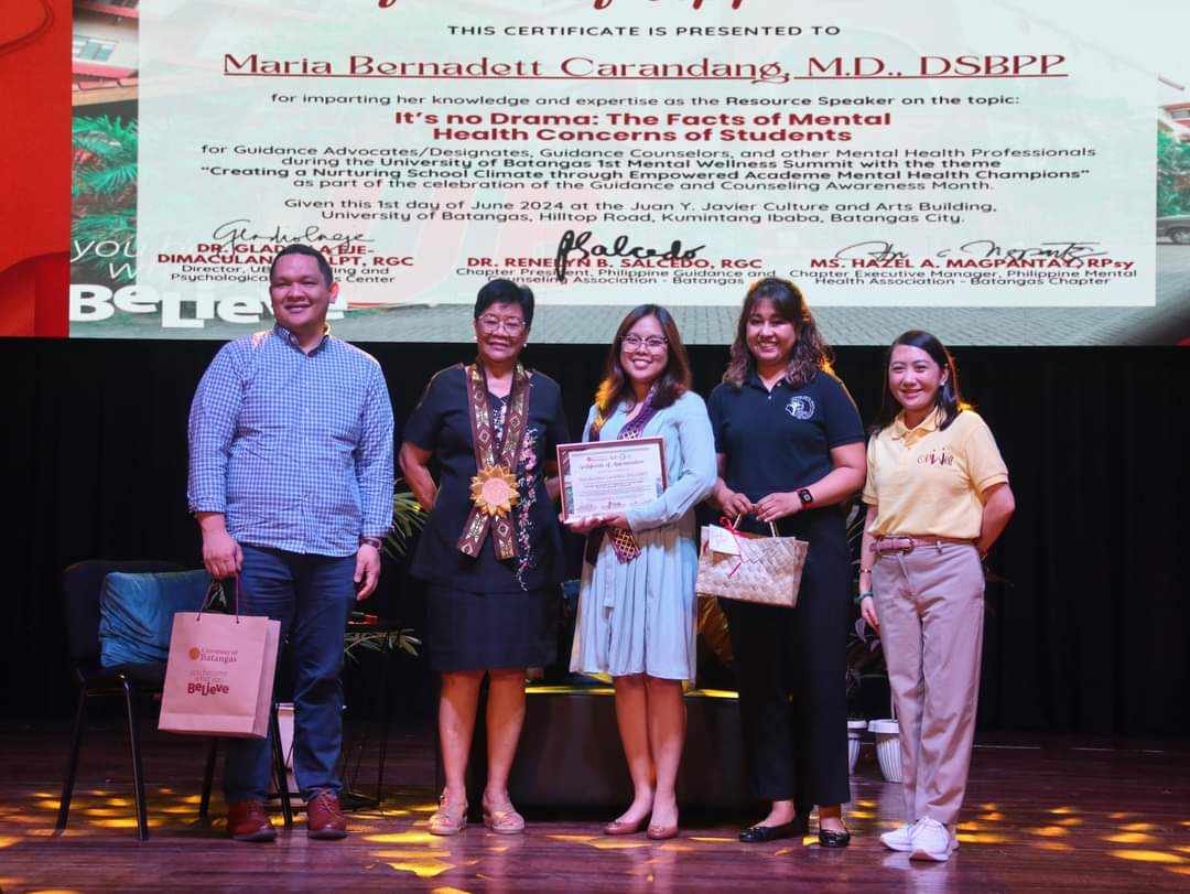 UB Brings Batanguenos Together for Inaugural Mental Health Summit, PRB ...