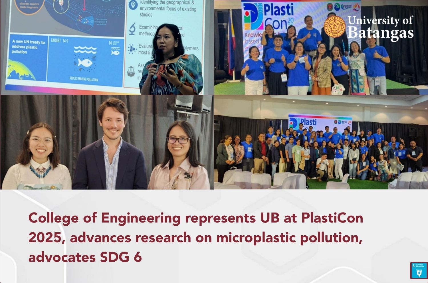College of Engineering represents UB at PlastiCon 2025, advances ...